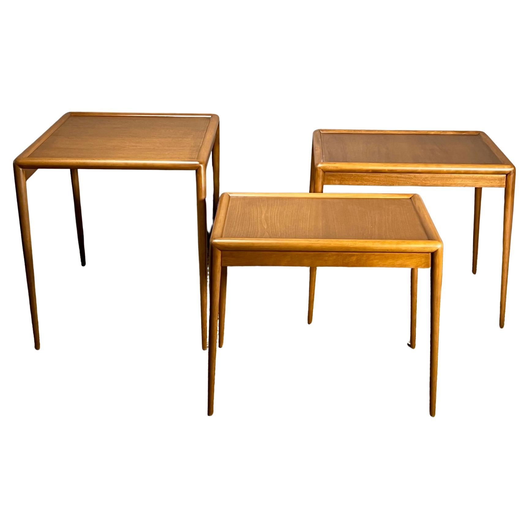 T.H.Robsjohn-Gibbings Rectangular Trapeza Table For Sale at 1stDibs