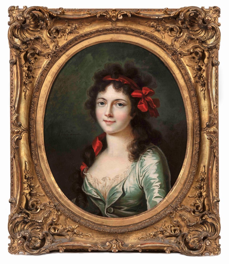 Thérèse Vincent de Montpetit - Portrait of Mademoiselle Lange of the ...