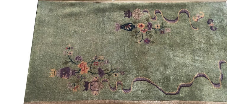 Tianjin / Tientsin Art Deco Rug For Sale at 1stDibs