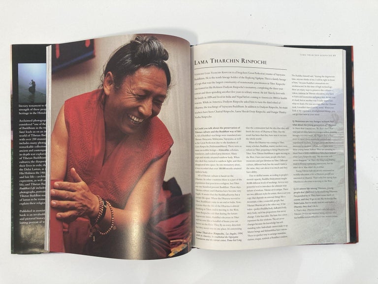 Tibetan Buddhist Life by Don Farber Hardcover Book For Sale at 1stDibs