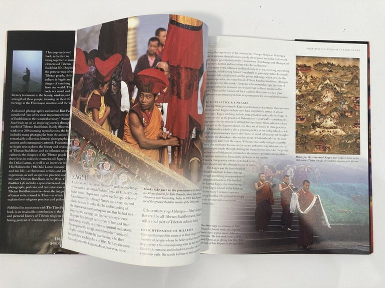 Tibetan Buddhist Life by Don Farber Hardcover Book For Sale at 1stDibs