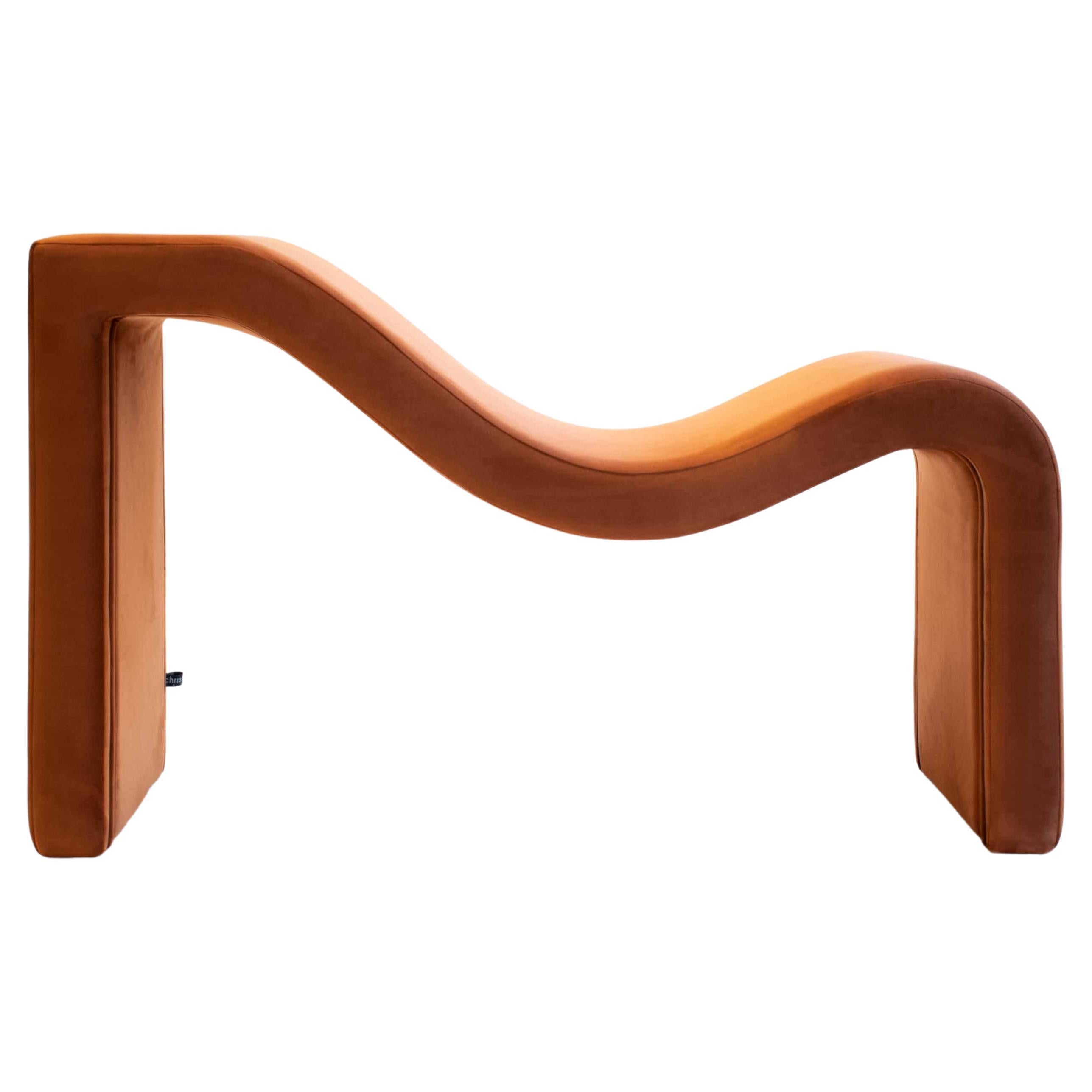 Organic Lined Concrete Bench by Lee Hun Chung, 2012 For Sale at 1stDibs