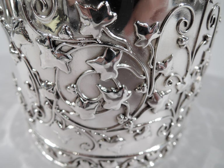 Tiffany Aesthetic Revival Sterling Silver Tea Caddy For Sale at 1stDibs