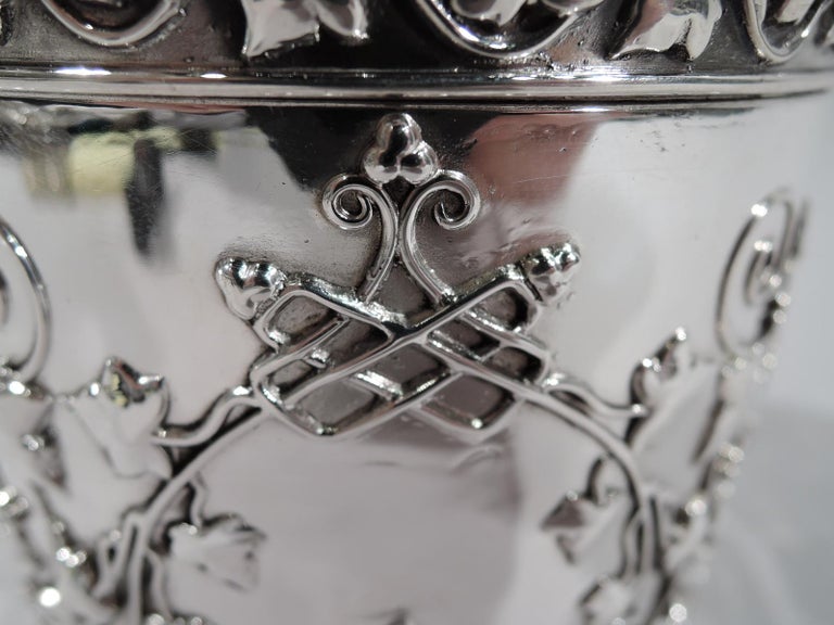 Tiffany Aesthetic Revival Sterling Silver Tea Caddy For Sale at 1stDibs