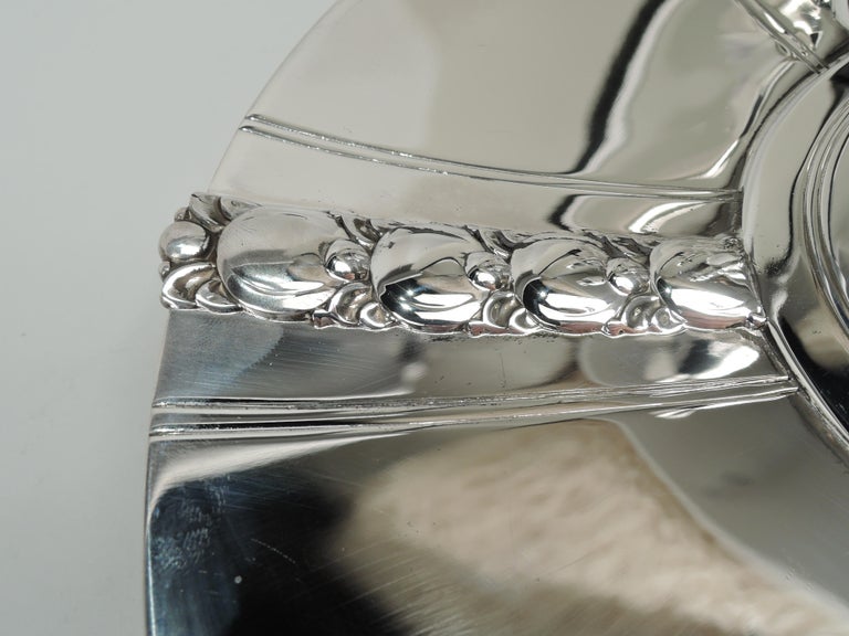 Tiffany American Art Deco Sterling Silver Tomato Bowl on Stand For Sale ...