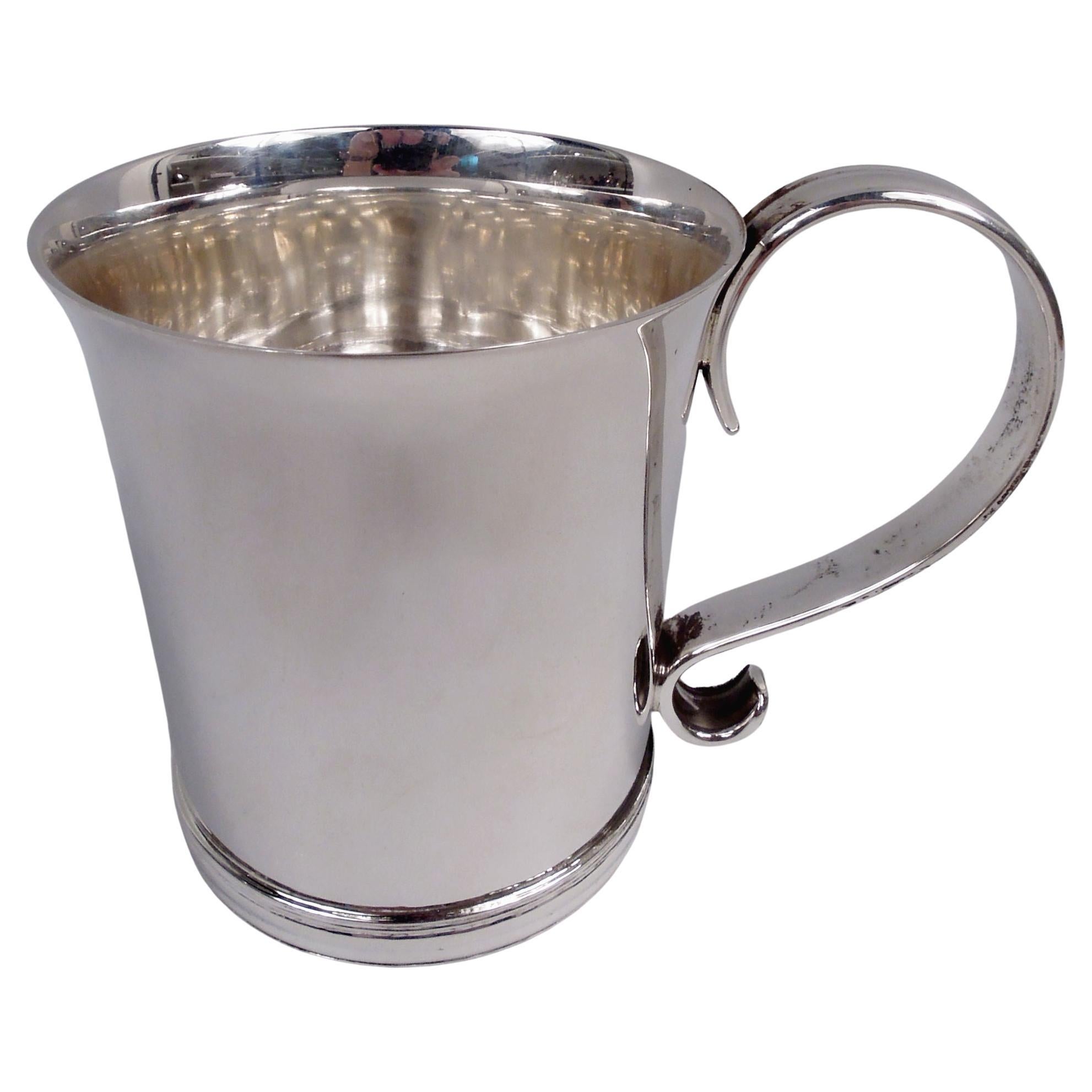 Tiffany American Colonial Revival Sterling Silver Baby Cup For Sale at ...