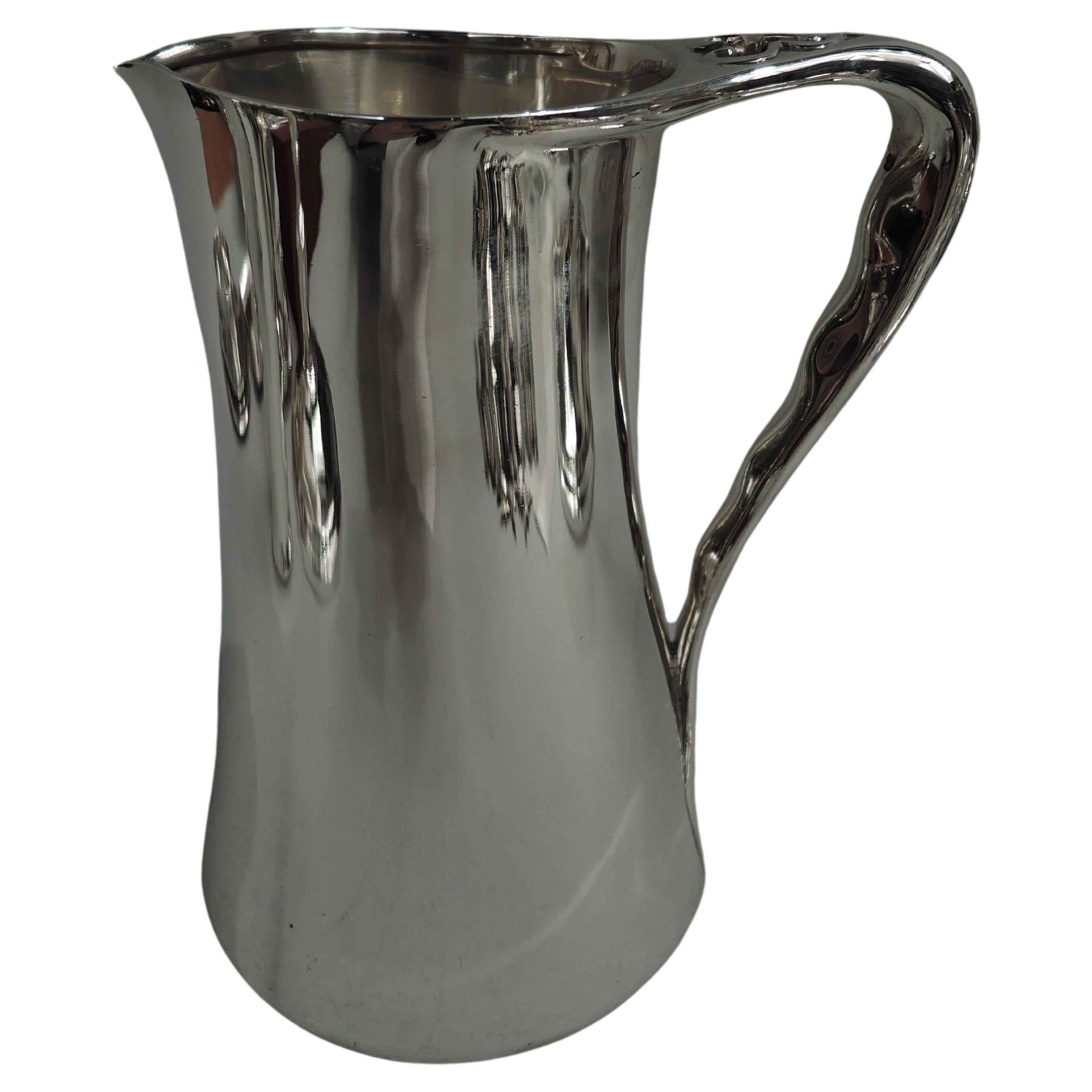 Tiffany American Craftsman Sterling Silver Water Pitcher For Sale at ...