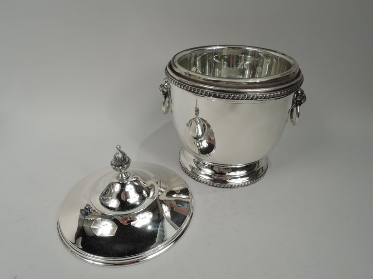 Tiffany American Georgian Classical Sterling Silver Ice Bucket For Sale ...