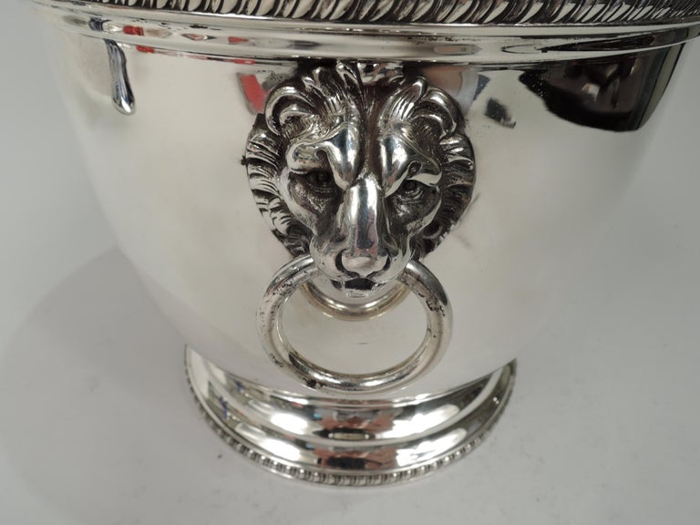Tiffany American Georgian Classical Sterling Silver Ice Bucket For Sale ...