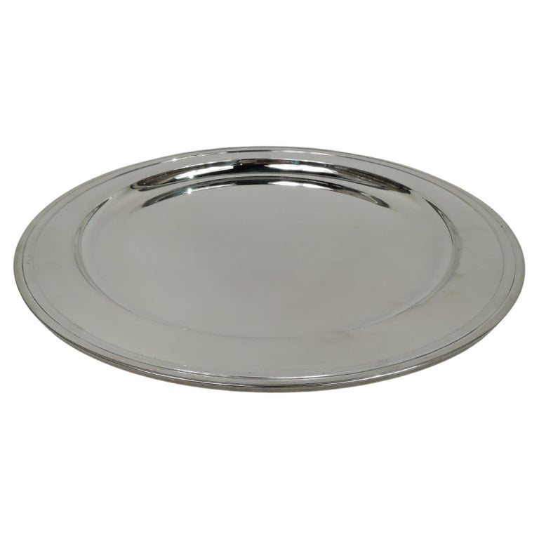Tiffany and Co. American Modern Deep and Heavy Sterling Silver Tray For ...