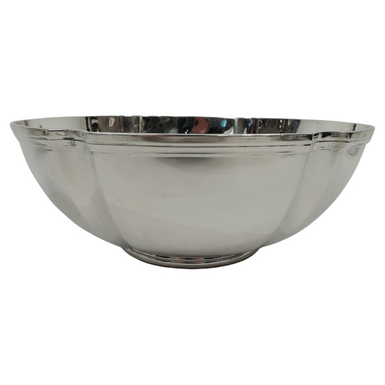 Tiffany American Modern Sterling Silver Bowl For Sale at 1stDibs