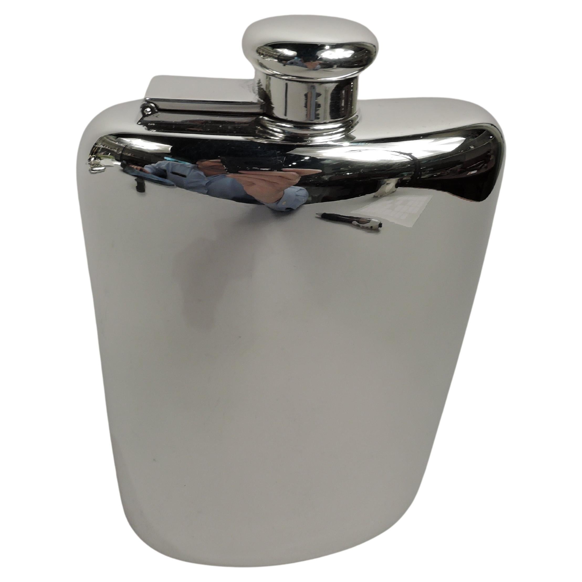 Tiffany and Co. Sterling Silver Flask, 1883-1891 at 1stDibs