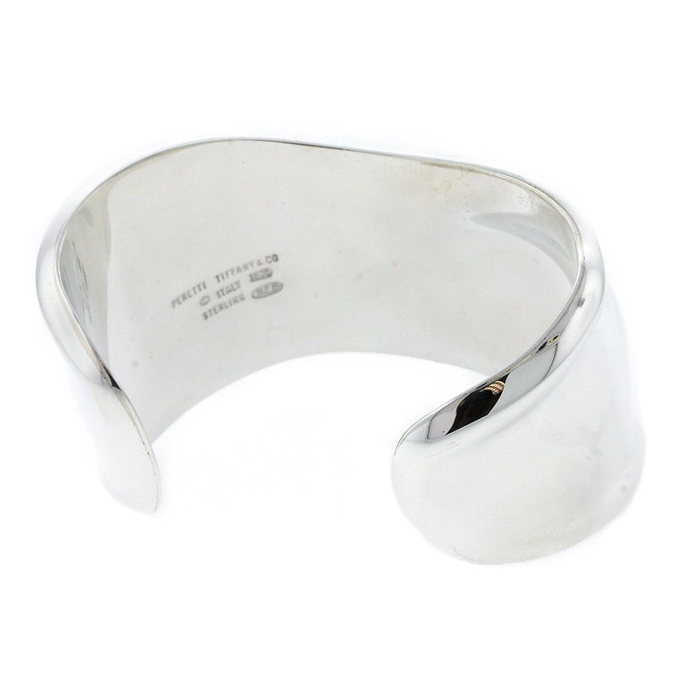 Tiffany and Co. Bone Cuff Sterling Silver Cuff Bracelet at 1stDibs