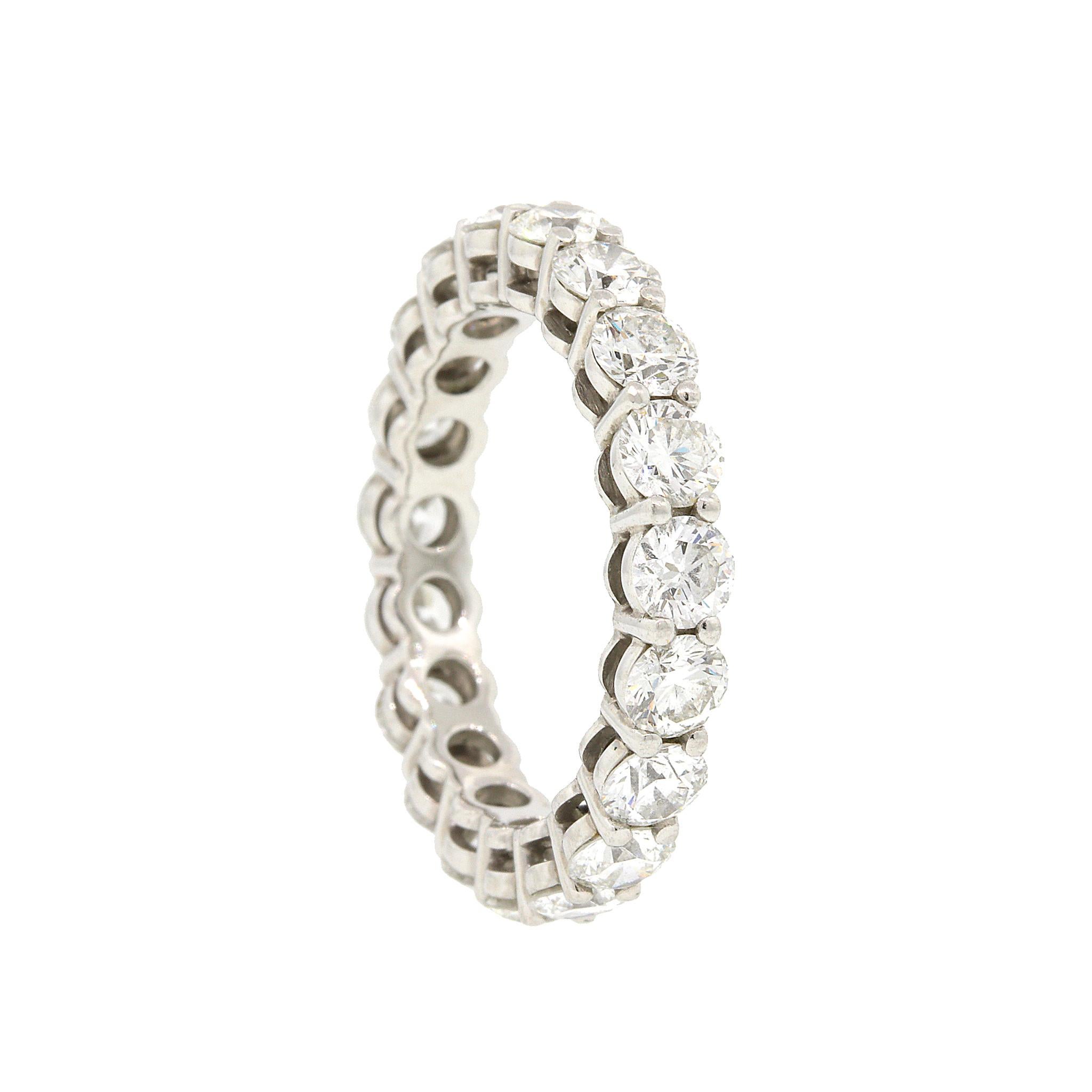 Tiffany and Co. Forever Diamond Eternity Ring For Sale at 1stDibs | tiffany embrace ring ...