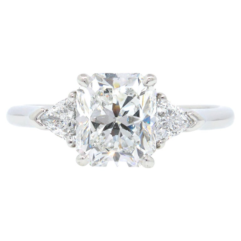 Tiffany and Co. Lucida 2.05 Carat Diamond Engagement Ring For Sale at ...