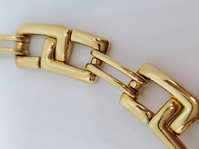 Tiffany and Co. 18 Karat Yellow Gold Collar Necklace at 1stDibs