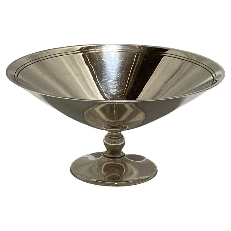 Tiffany and Company 1940's Sterling Silver Footed Bowl or Compote Dish ...