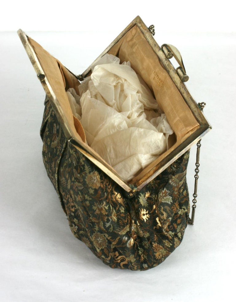 Tiffany and Company Art Deco Chinese Brocade Evening Bag For Sale at ...