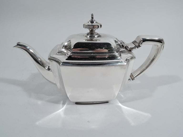Tiffany Art Deco 6-Piece Coffee and Tea Set in Hampton Pattern on Tray ...
