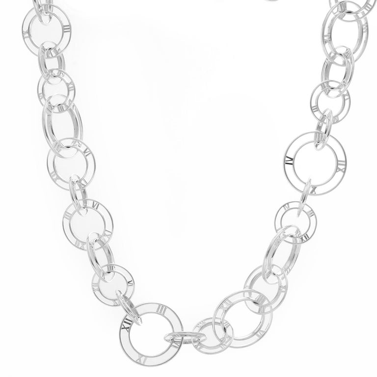 Tiffany and Co. Atlas Collection Necklace For Sale at 1stDibs | tiffany ...