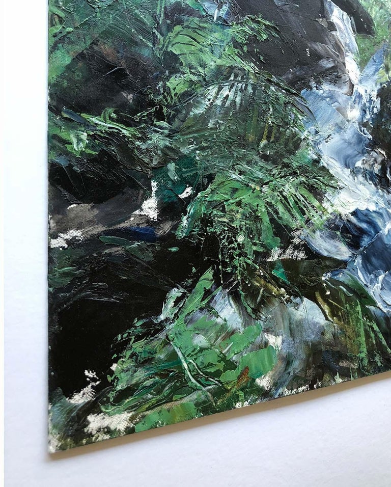 Tiffany Blaise - A River Runs Through, Abstract Painting For Sale at ...