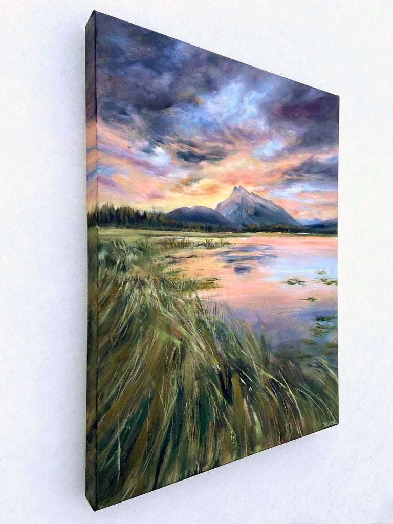 Tiffany Blaise - At Dusk, Original Painting For Sale at 1stDibs