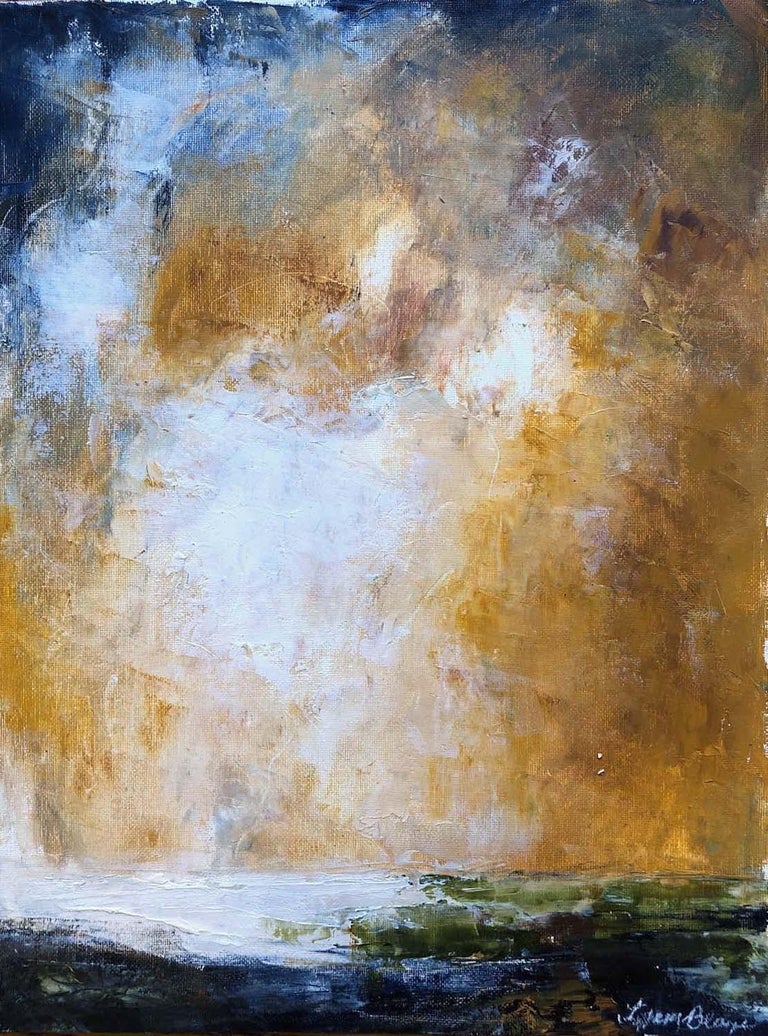 Tiffany Blaise - Gilded, Abstract Painting For Sale at 1stDibs