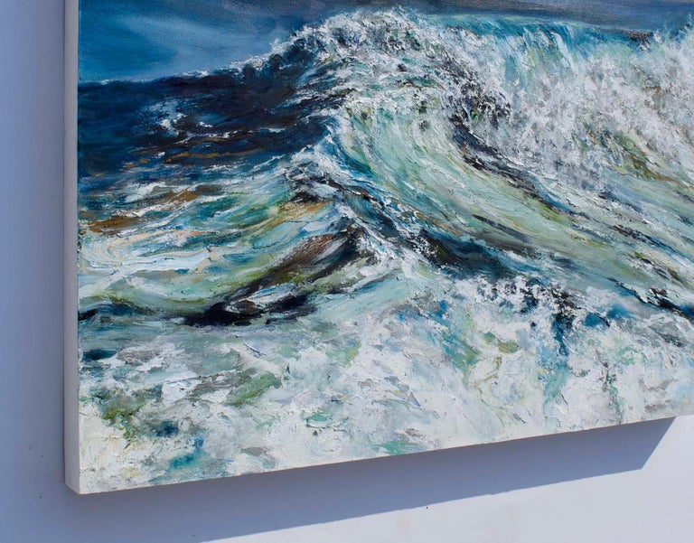 Tiffany Blaise - Salish Sea, Original Painting For Sale at 1stDibs