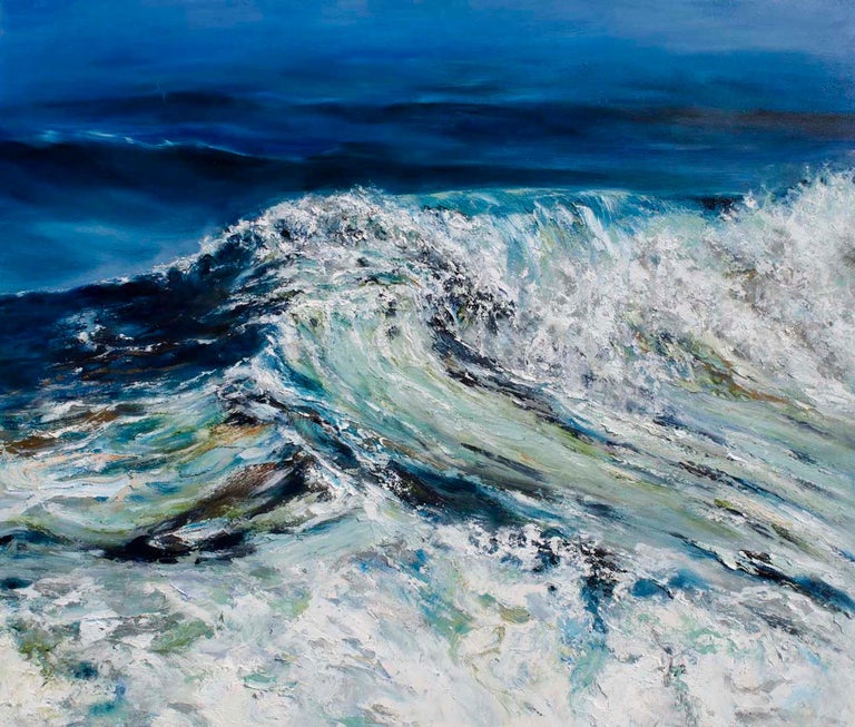 Tiffany Blaise - Salish Sea, Original Painting For Sale at 1stDibs