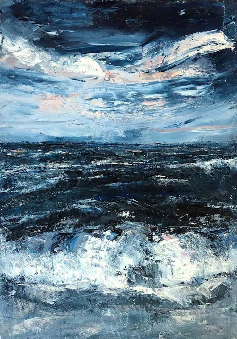 Tiffany Blaise - Seaward, Original Painting For Sale at 1stDibs