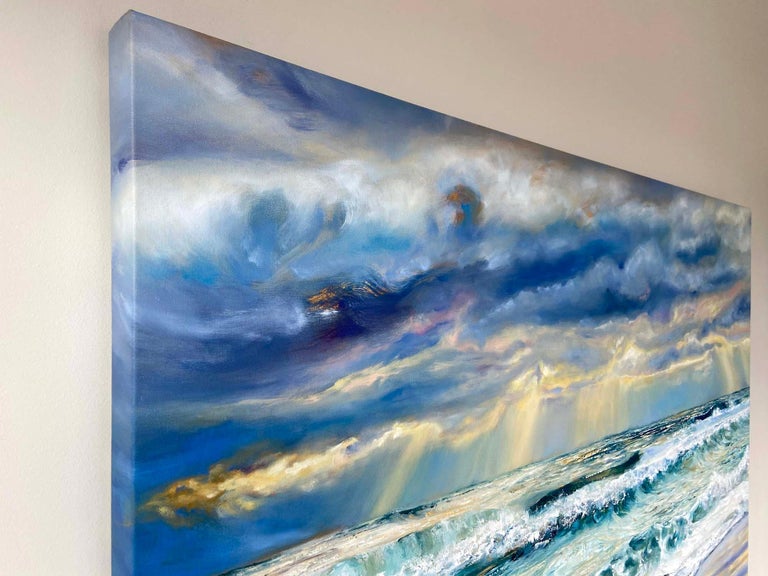 Tiffany Blaise - Song of Storms, Original Painting For Sale at 1stDibs