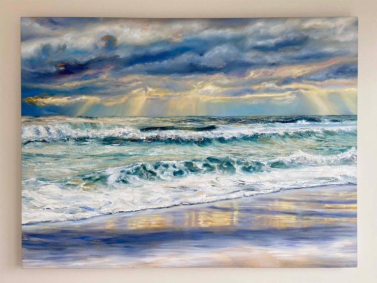 Tiffany Blaise - Song of Storms, Original Painting For Sale at 1stDibs