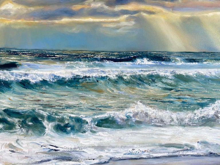 Tiffany Blaise - Song of Storms, Original Painting For Sale at 1stDibs