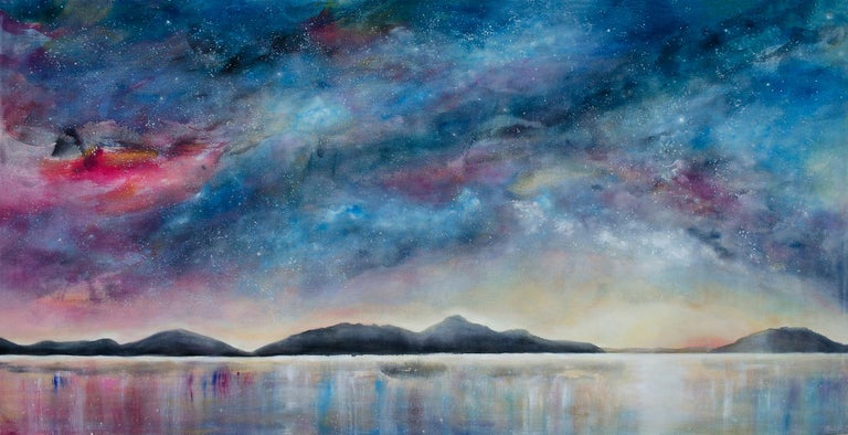 Tiffany Blaise - Starlight, Original Painting For Sale at 1stDibs