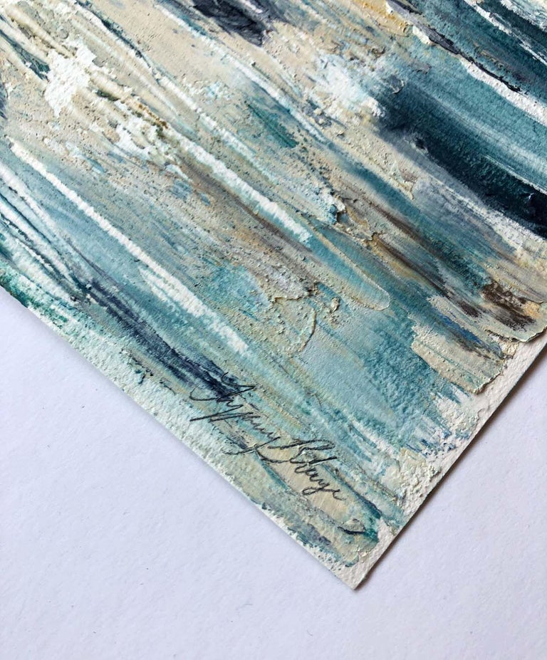 Tiffany Blaise - Beyond the Breakers, Painting, Oil on Paper For Sale ...