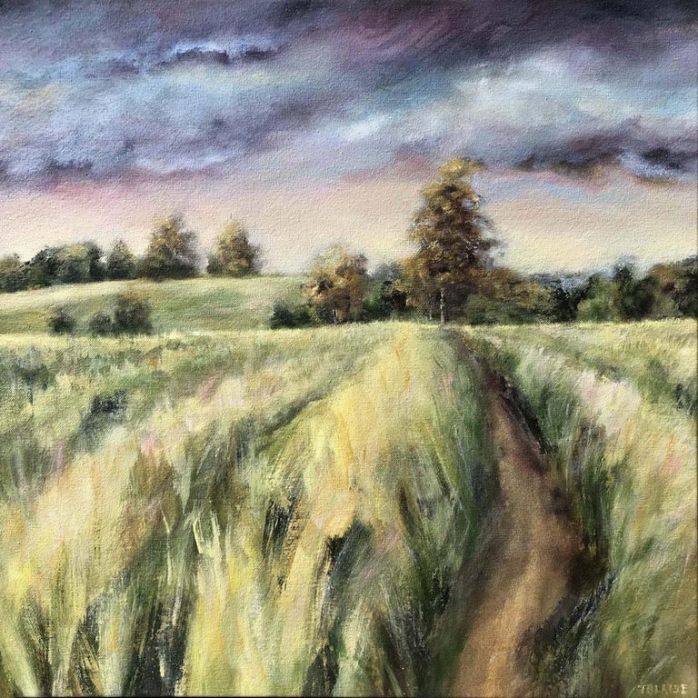 Tiffany Blaise - In Between Shadows, Painting, Oil on Canvas For Sale ...