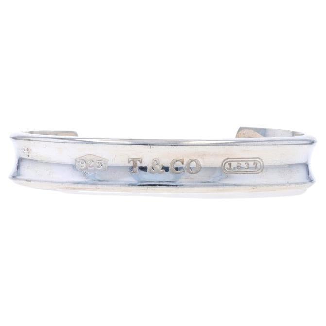 Tiffany and Co. 1837 Collection Sterling Silver Cuff Bracelet at 1stDibs | tiffany & co 1837 ...