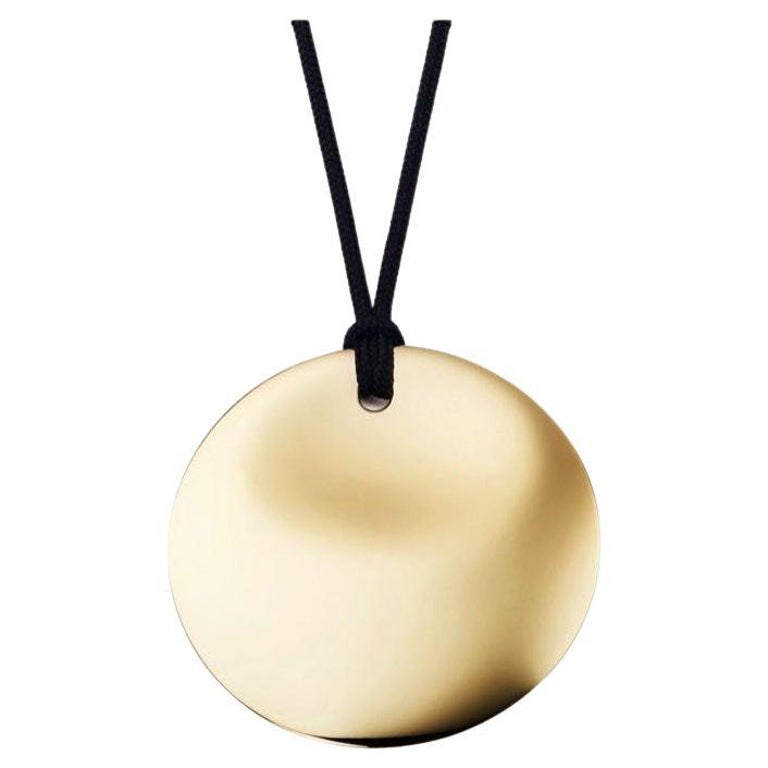 Tiffany and Co. 18k Gold Elsa Peretti Round Pendant Necklace For Sale ...