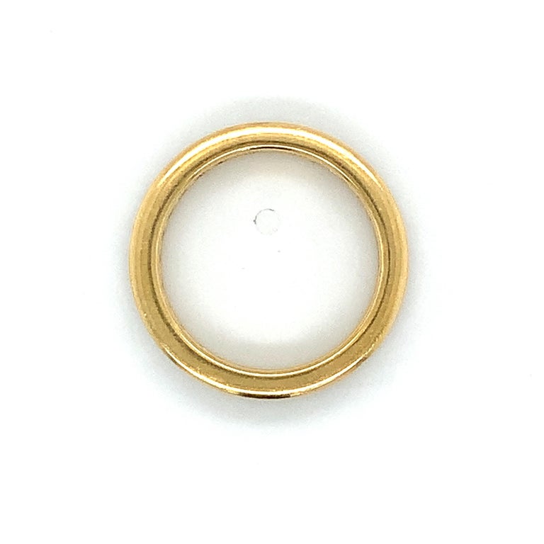 Tiffany and Co. 18k Yellow Gold 2.24CTTW Princess Diamond Eternity Band ...