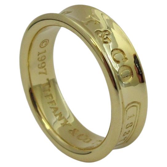 Tiffany and Co. Sterling Silver 1837 Ring at 1stDibs | tiffany 1837 ...