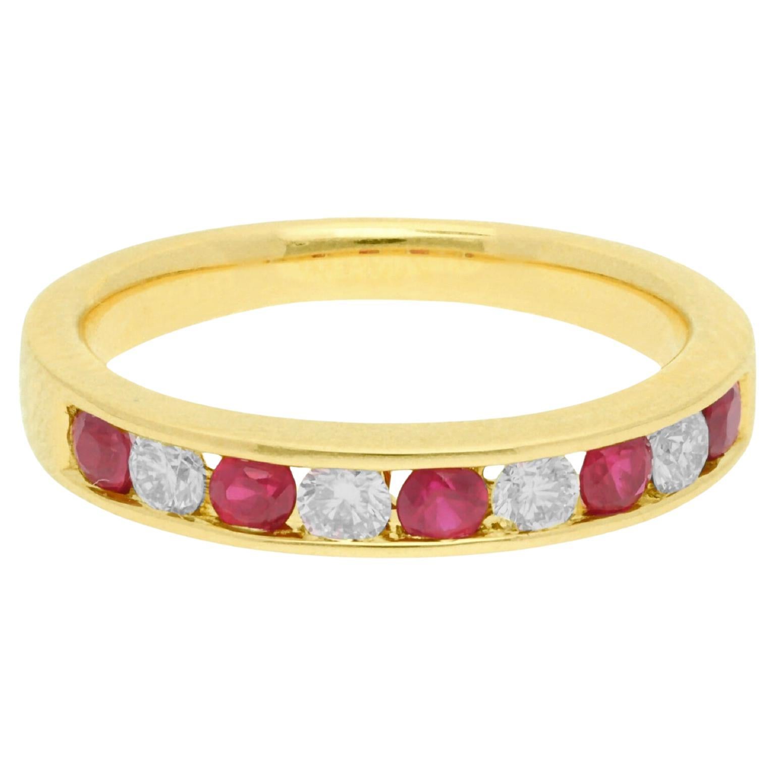 Tiffany and Co. 1.2 ct 18k Yellow Gold and Platinum Round Brilliant Diamond Ring For Sale at 1stDibs