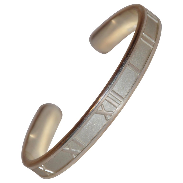 Tiffany and Co. "1995" 925 Silver Cuff at 1stDibs