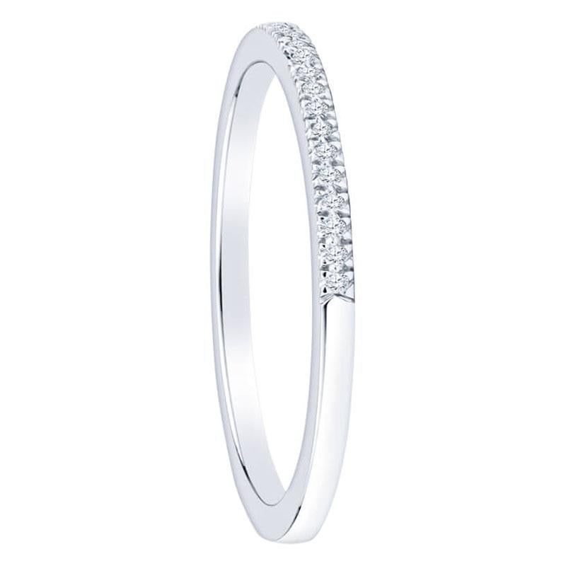 Tiffany and Co. Lucida Diamond and Platinum Wedding Band Ring For Sale ...