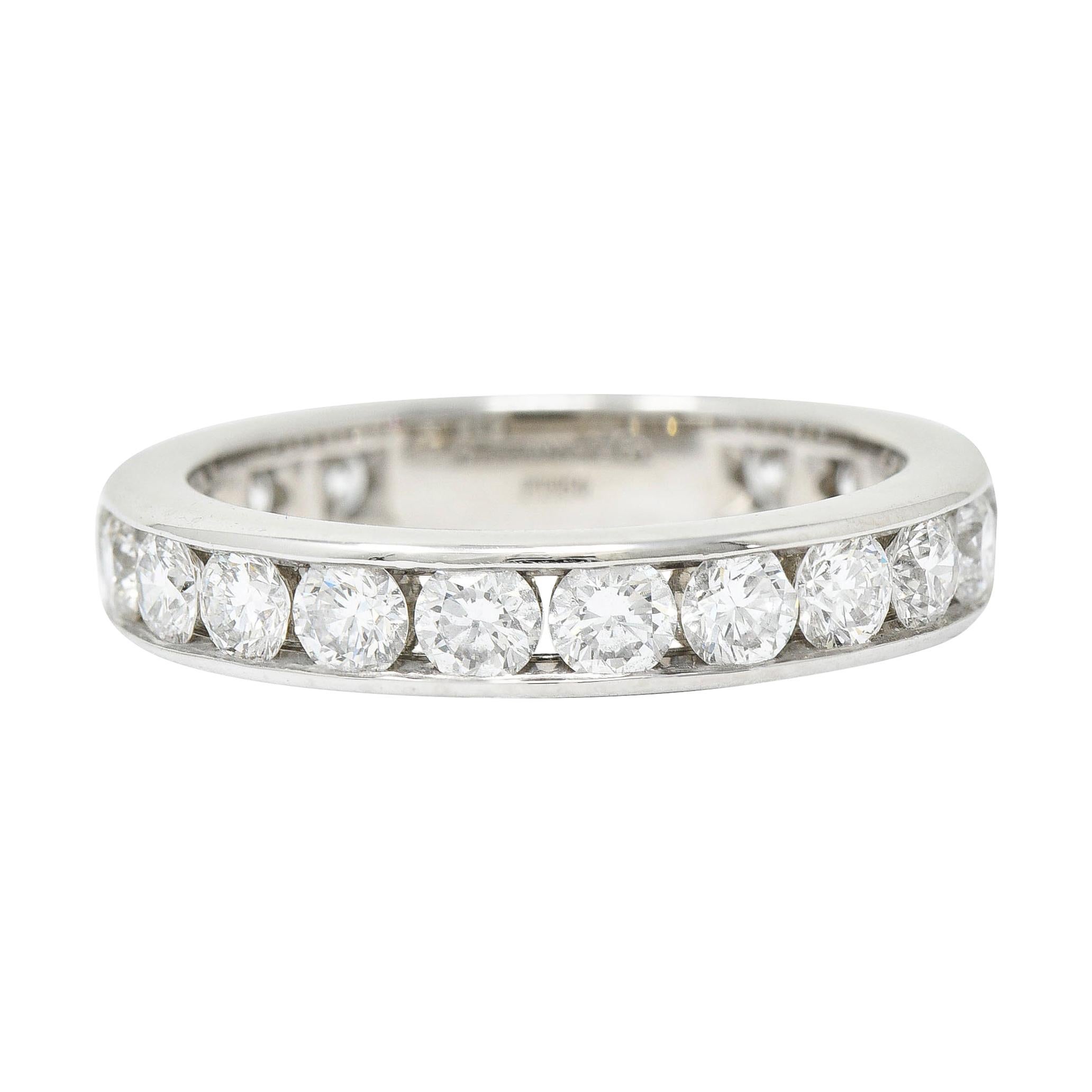 Tiffany and Co "Bubbles" Diamond Platinum Ring at 1stDibs
