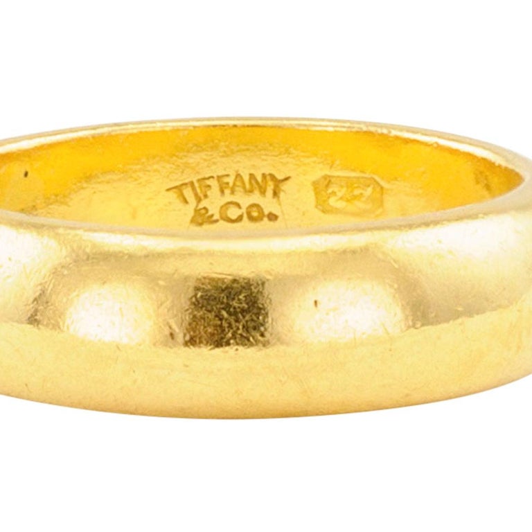 Tiffany and Co. 22 Karat Gold Antique Ring Band at 1stDibs | tiffany ...
