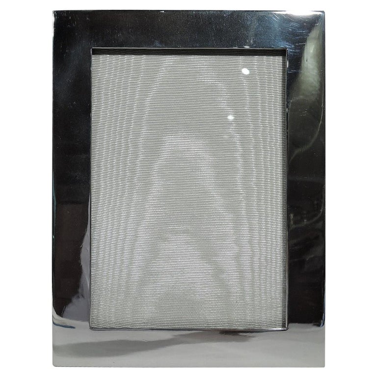 Tiffany and Co. American Modern Sterling Silver Picture Frame For Sale ...