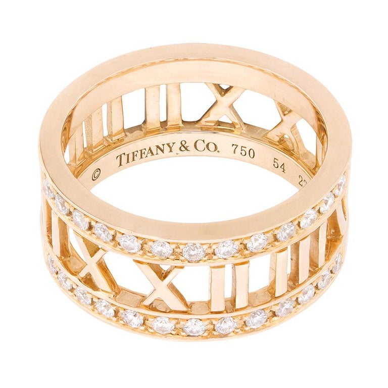 Tiffany and Co. Atlas Open Diamond Ring at 1stDibs | tiffany atlas ...