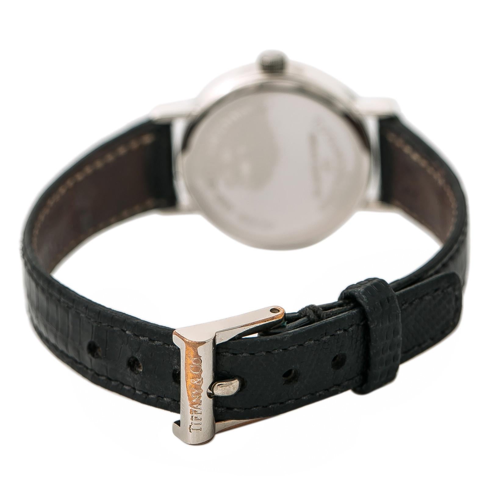 Tiffany and Co. Atlas L0640, Silver Dial Certified Authentic at 1stDibs ...