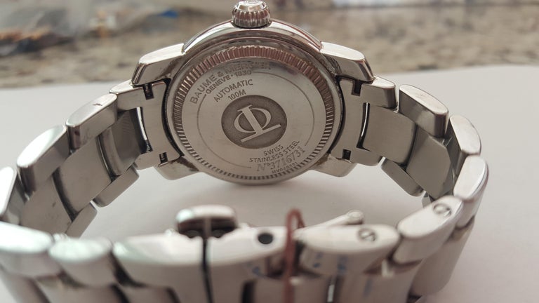 Tiffany and Co. Baume and Mercier MV045221 Capeland Stainless Steel ...