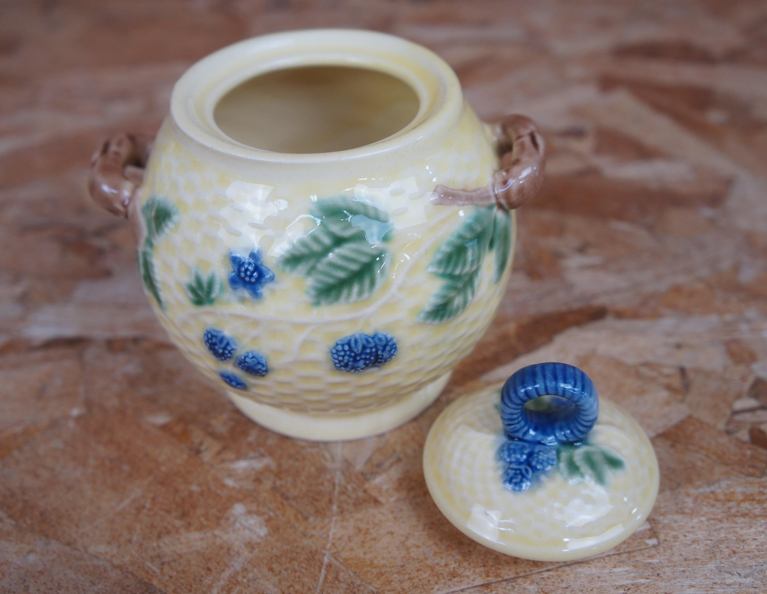 Tiffany and Co Blackberries Basketweave Tea Coffee Pitcher Cream Sugar ...